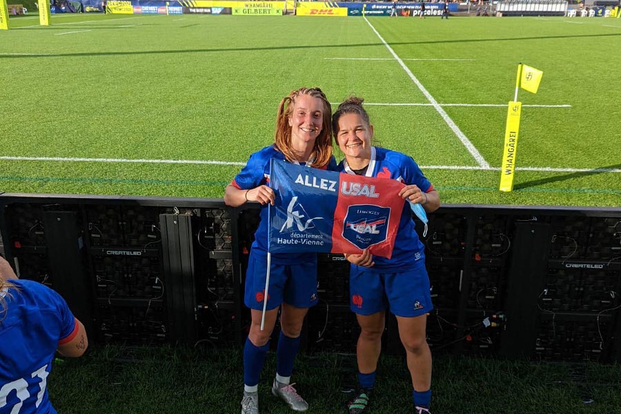 Rugby : 2 limougeaudes sur la pelouse de l'Eden Park pour affronter les ...