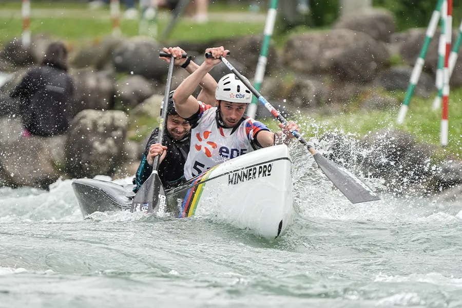 Champions du Monde en titre, Clément Monjanel et Corentin Combe à ...